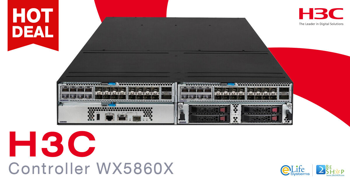 ช้อป [EWP-WX5860X] H3C Controller WX5860X ราคาถูก ซื้อออนไลน์ที่นี่ ส่งฟรี